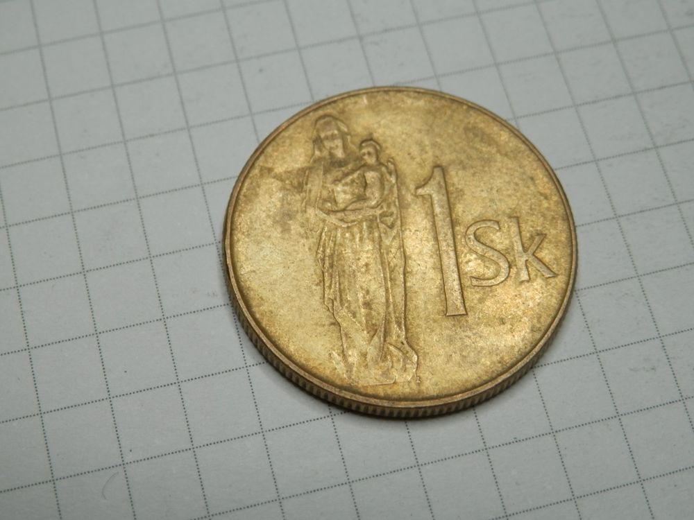 Slowakei 1 Krone, 1993 (Gebraucht) in Weiach für CHF 1 – mit Lieferung ...