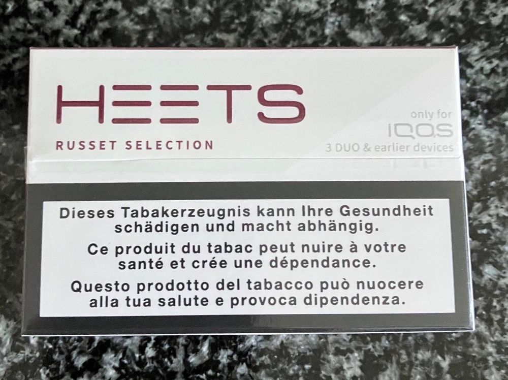 7x Heets Russet für Iqos 3 Duo (Neu und originalverpackt) in Basel für ...