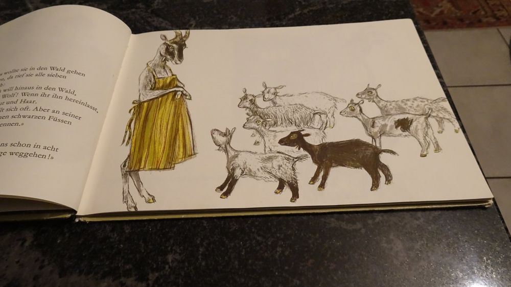 Der Wolf und die sieben Geisslein Jahr 1957 (Gebraucht) in Zürich für CHF 17 – mit Lieferung auf ...