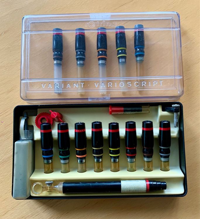 Rotring-Rapidograph-Set | Kaufen auf Ricardo