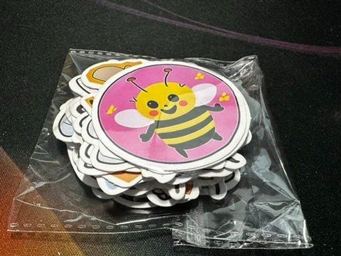 Bienen Stickers I 50 Stk. I Wasserdicht I Bee Stickers (Neu und ...