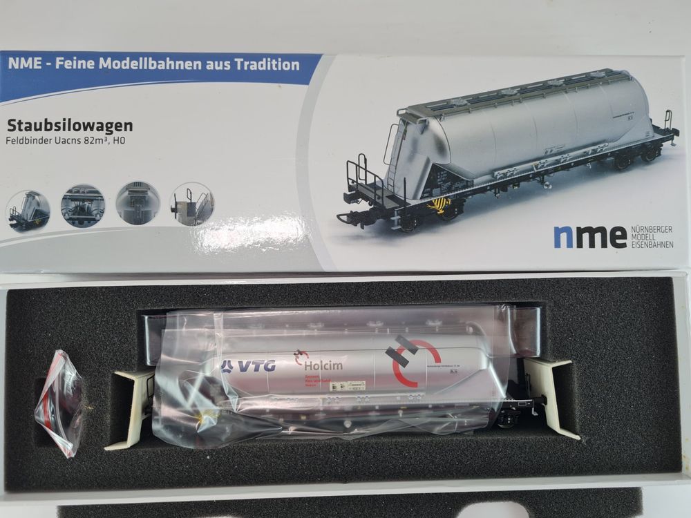 NME 503655 Staubsilowagen Uacns VTG Holcim H0 1:87 (Neu (gemäss ...
