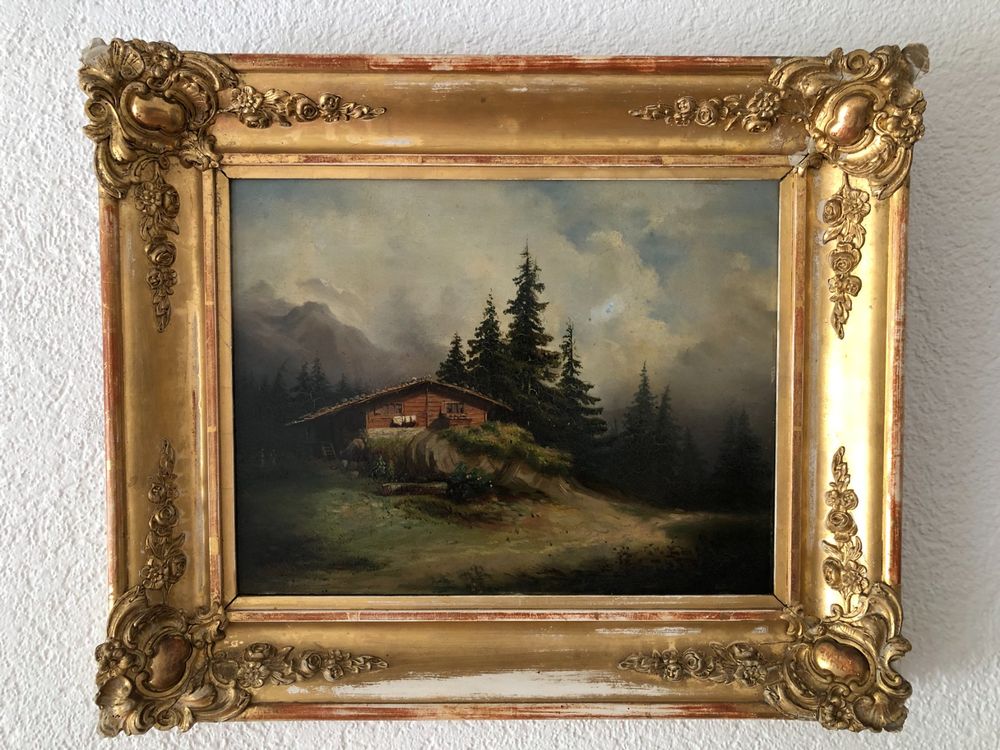 SCHWEIZER MALER UM 1840 Feines Gemälde (Gebraucht) in Neunkirch für CHF 67 – mit Lieferung auf ...