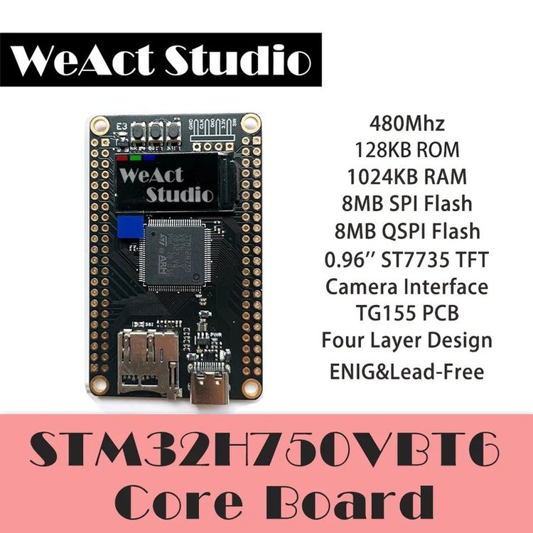 WeAct STM32H750VBT6 mit LCD und Kamera (Neu und originalverpackt) in St. Gallen für CHF 7 – mit ...