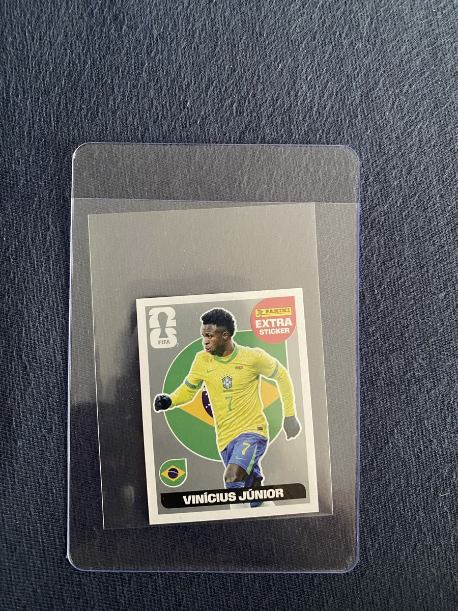 Panini WM 2026 Extra Sticker Vinicius Junior Vini JR Silber (Neu ...