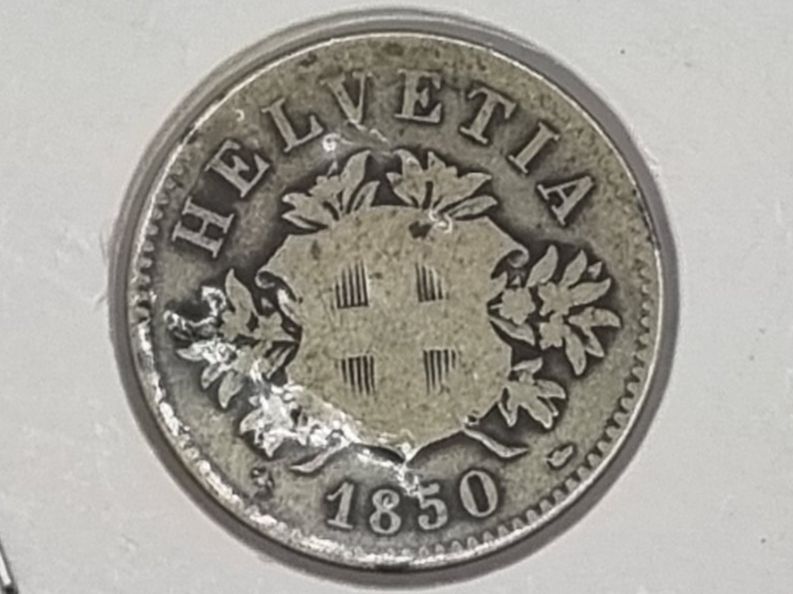 20 Rappen 1850 (Gebraucht) in Bure für CHF 3.45 – mit Lieferung auf Ricardo kaufen