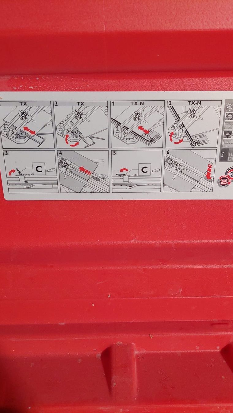 Profi Fliesenschneider Rubi TX 900 N-638 (Gebraucht) in Recherswil für ...