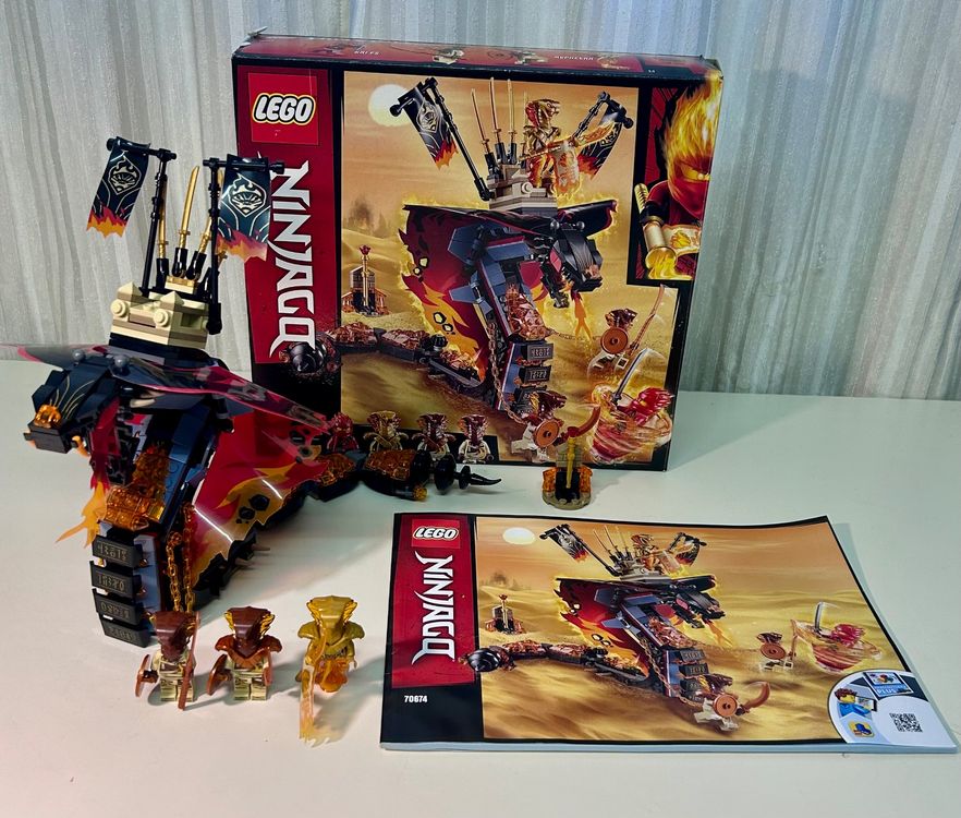 Lego 70674 Ninjago Fire Fang (Gebraucht) in Safenwil für CHF 30 – nur ...
