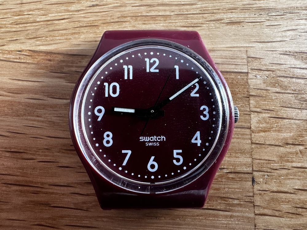Swatch Shiny Maroon GR158 | Kaufen auf Ricardo
