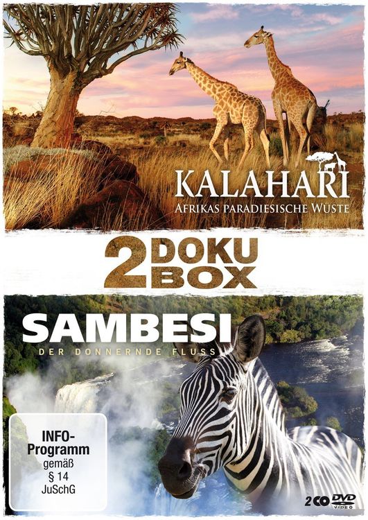 DVD 2 Doku Box - Kalahari / Sambesi (Gebraucht) in Heimberg für CHF 1 – mit Lieferung auf ...