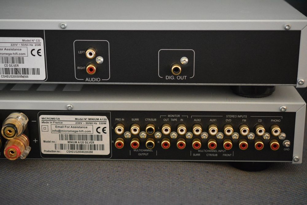 Micromega Verstärker A120 + CD Player (Gebraucht) in Seuzach für CHF ...