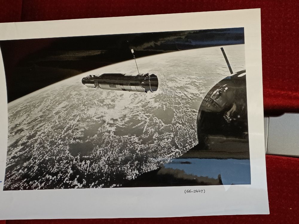 Werk Photo NASA / Spacecraft Gemini Agena 10 von 1966 (Gebraucht) in ...