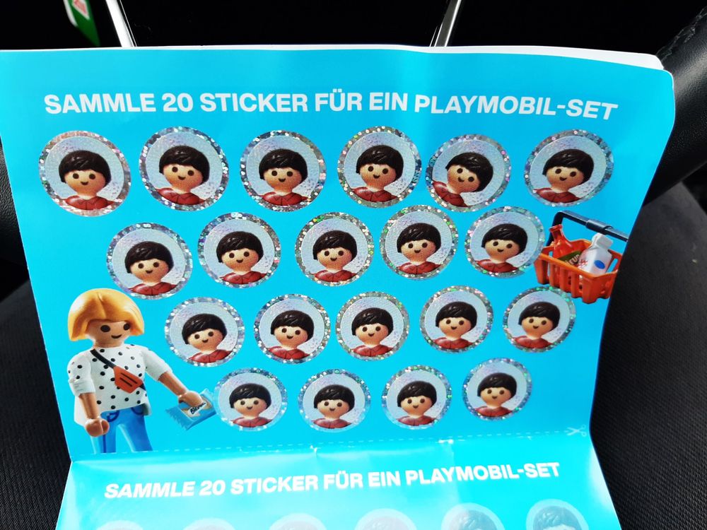Migros Mania Playmobil 20 Sticker | Kaufen auf Ricardo