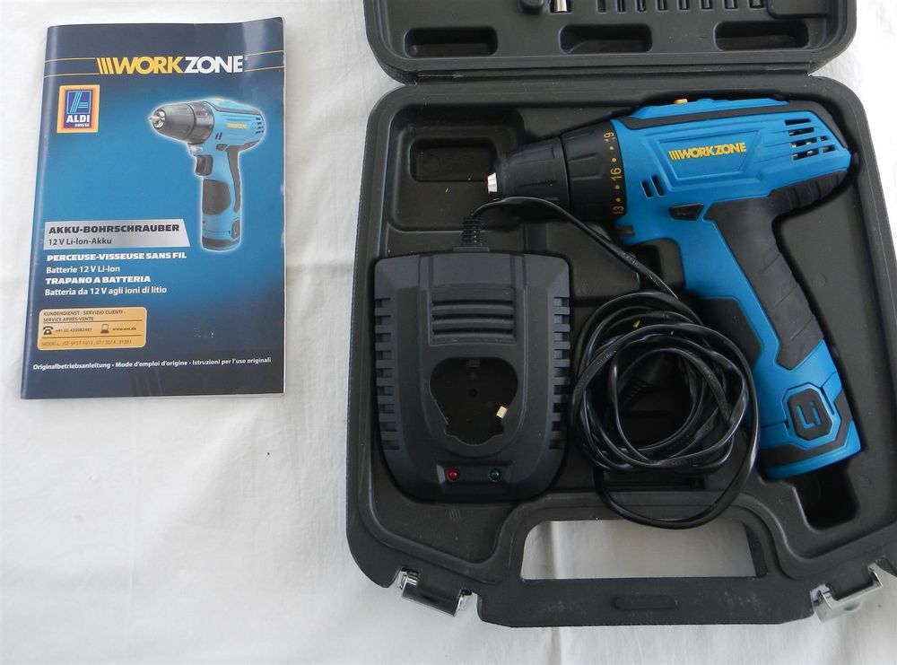 WORKZONE 12V Li-Ion-Akku-Bohrschrauber (Gebraucht) in für CHF 30 – mit ...