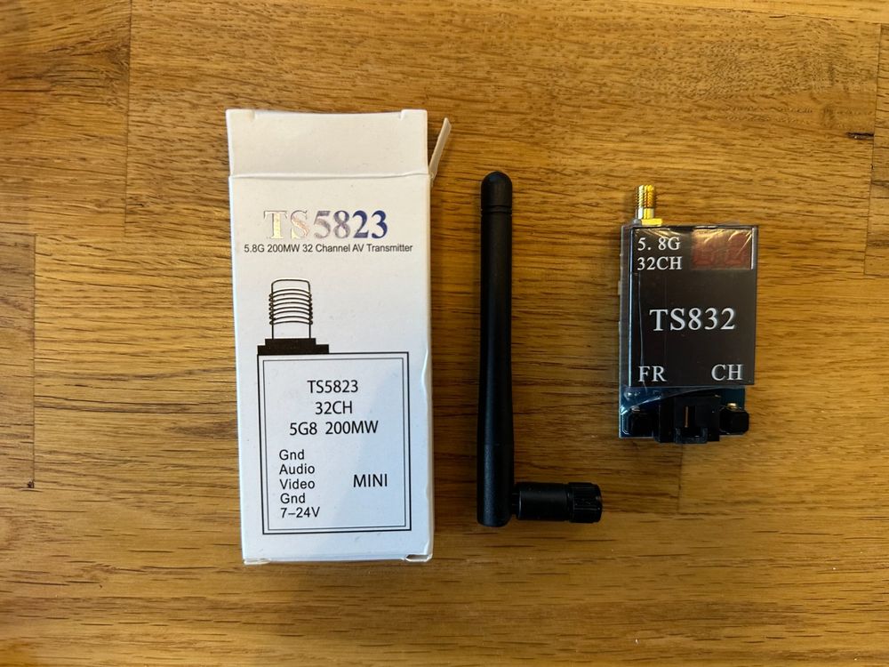 TS5823 Analog FPV Transmitter Sender 200mw 32ch 5.8 ghz (Gebraucht) in ...