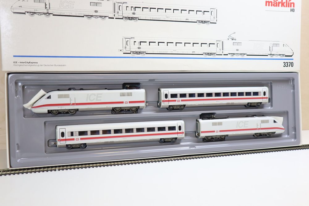 Märklin ICE Schnellzug Set 4-Teilig - 3370 - Schönes Modell | Kaufen ...