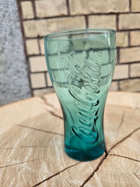 Coca Cola Glas grün Vintage | Kaufen auf Ricardo