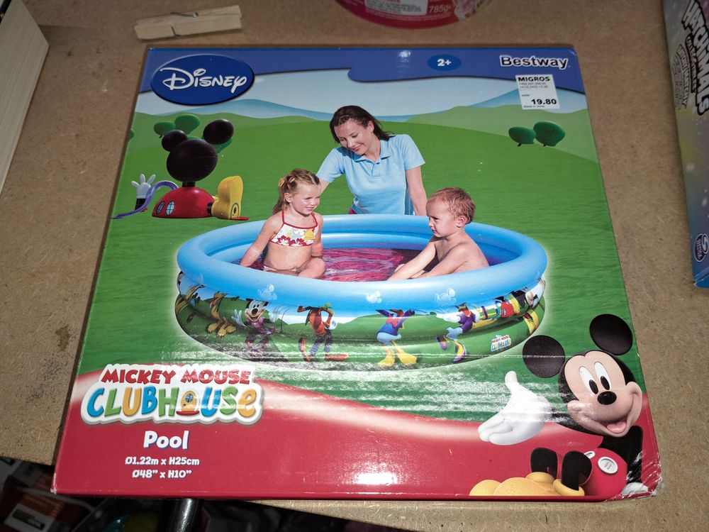 Mickey Mouse Pool ø1.22m x h 25cm NEU (Neu und originalverpackt) in ...