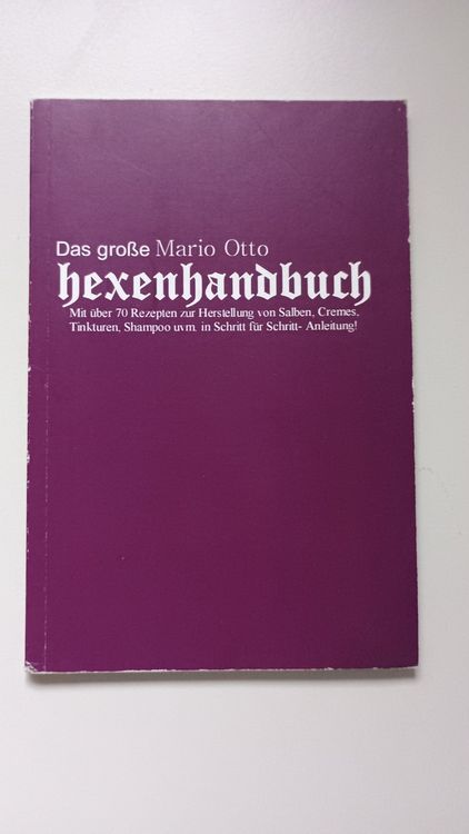 Rezepte Hexenhandbuch von Mario Otto (Gebraucht) in Rothrist für CHF 5 ...