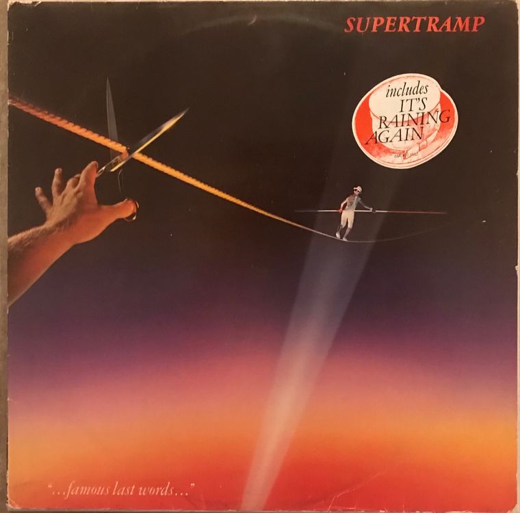 SUPERTRAMP - ...FAMOUS LAST WORDS... - 33 Tours (D'occasion) à Bussigny ...