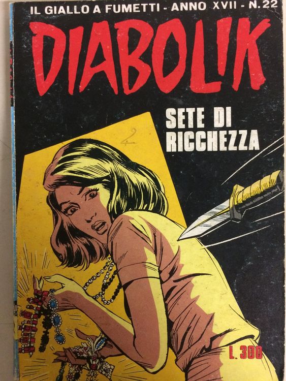 DIABOLIK SETE DI RICCHEZZA inedito N° 22 1978 ( XVII | Kaufen auf Ricardo