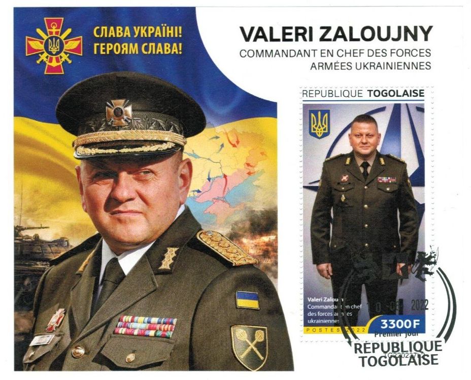 BM Block Togo Slava Ukraini, General Valeri Zaloujny (D'occasion) à ...