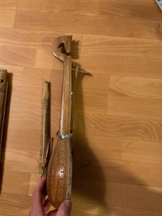 Gusle / Dvojnice / Doppelflöte / alte Instrumente | Kaufen auf Ricardo