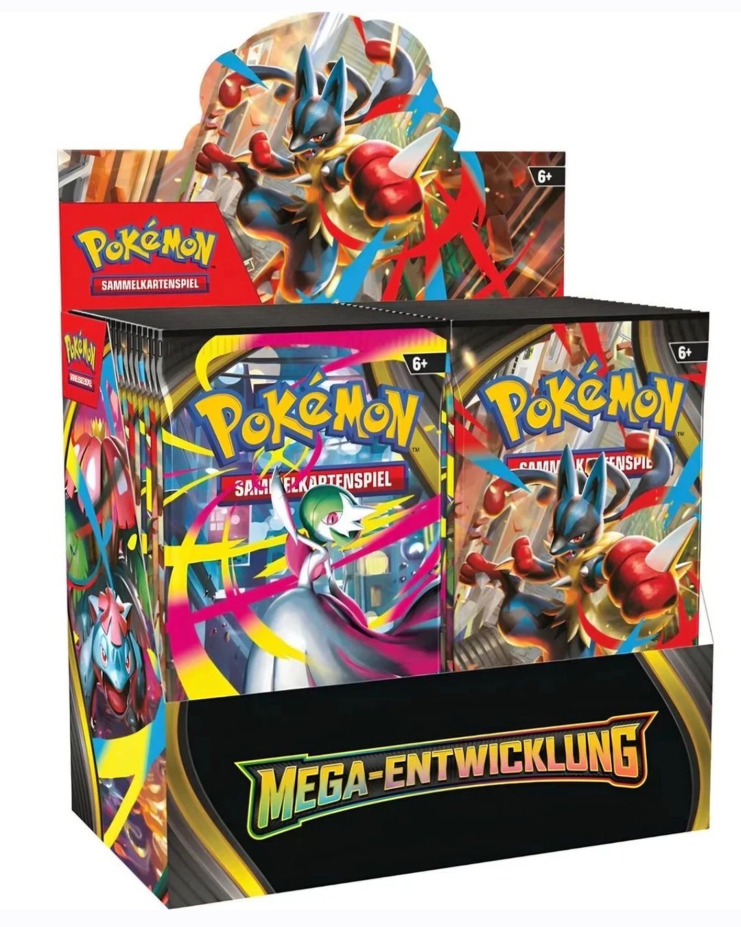 Pokemon Mega-Entwicklung: 1 Display mit 36 Boostern (Neu und ...