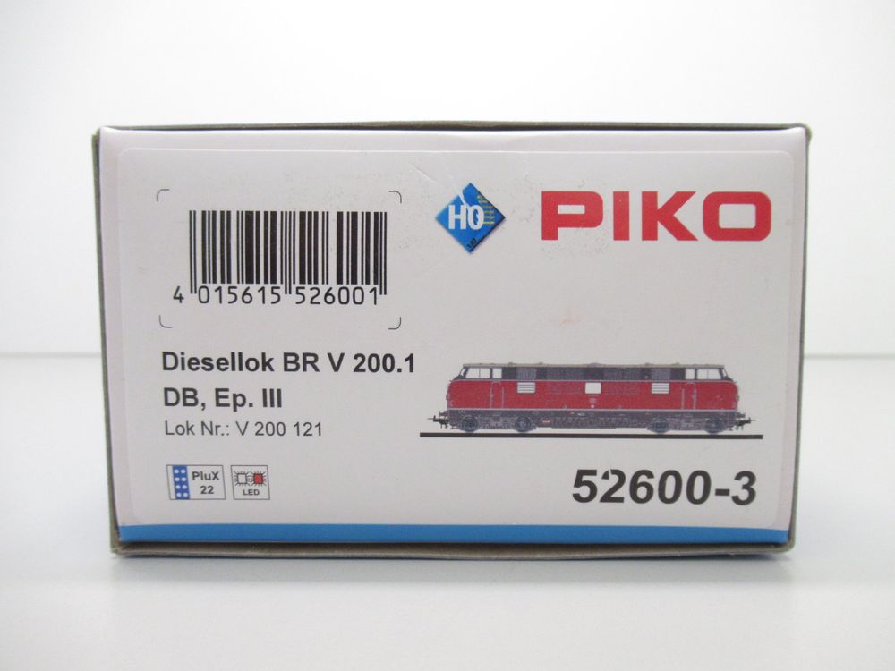 Piko 52600-3 Diesellok BR V200 AC Digital H0, der DB (Gebraucht) in Basel für CHF 100 – mit ...