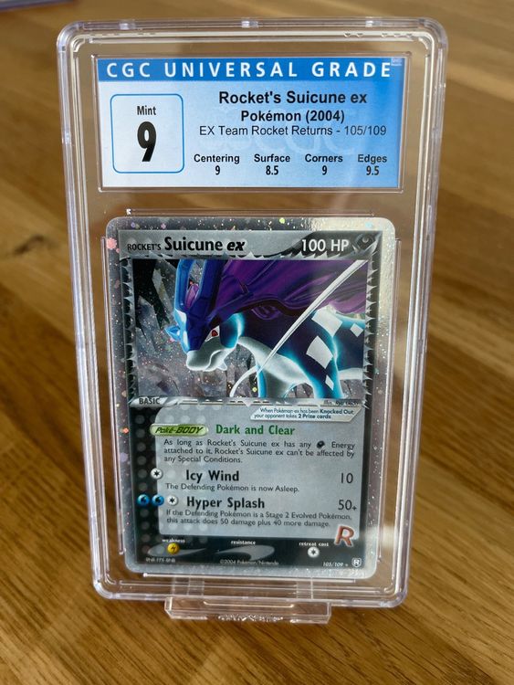 Rockets Suicune EX Team Rockets Returns CGC Mint 9 (Gebraucht) in Worb für CHF 360 – mit ...