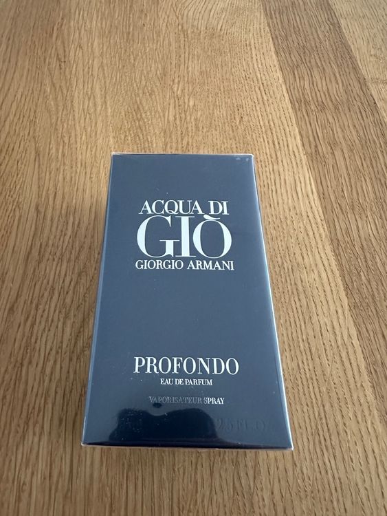Giorgio Armani Profondo (Neu und originalverpackt) in Widnau für CHF 50 ...