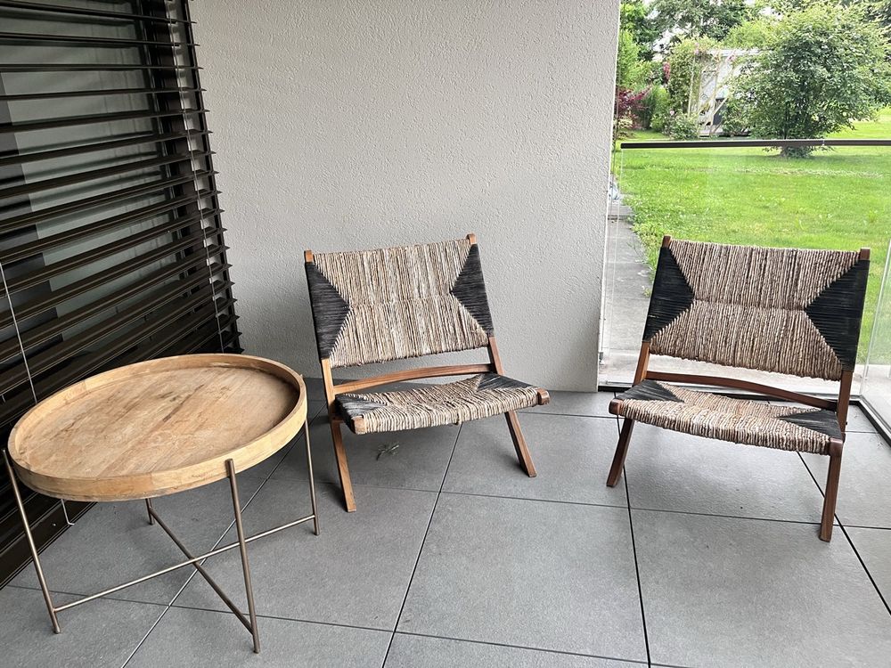 ZARA home balcony chair and table (foldable) | Kaufen auf Ricardo