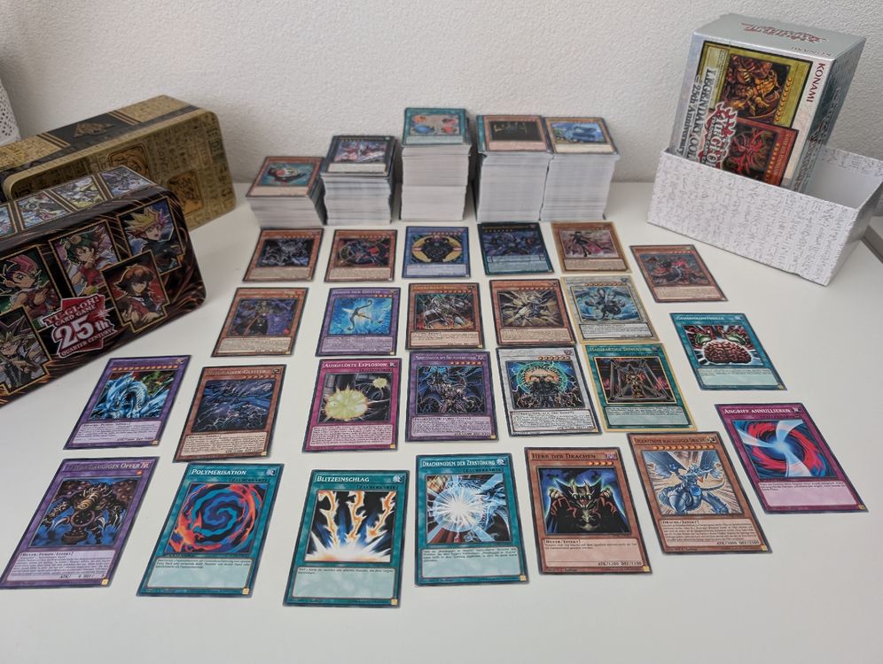 Ca 800 Yugioh Karten Sammlung mit mehr als 50% Holos (Gebraucht) in ...