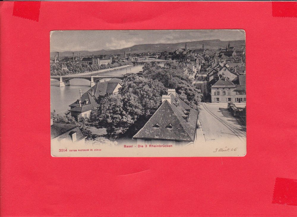Basel- die 3 Rheinbrücken | Kaufen auf Ricardo