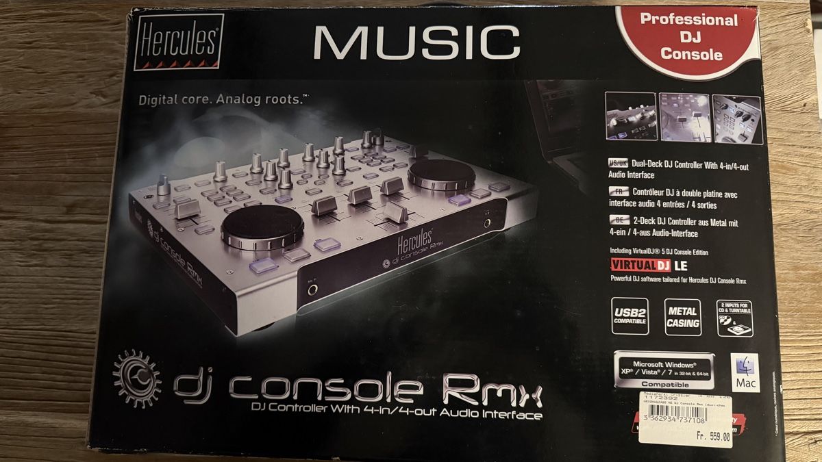 Hercules DJConsole Rmx - Console DJ Professionnelle! (D'occasion) à ...