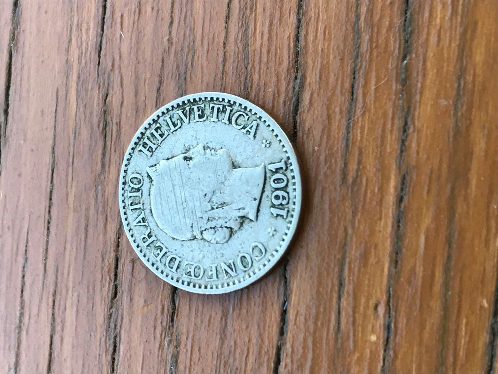 10Rp. 1901 (Gebraucht) in Riehen für CHF 4 – mit Lieferung auf Ricardo kaufen