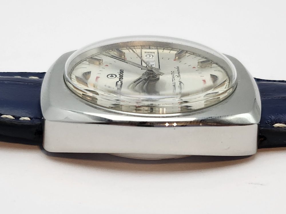 Creation Alarm Automatik AS 5008 Vintage Herrenuhr | Kaufen auf Ricardo