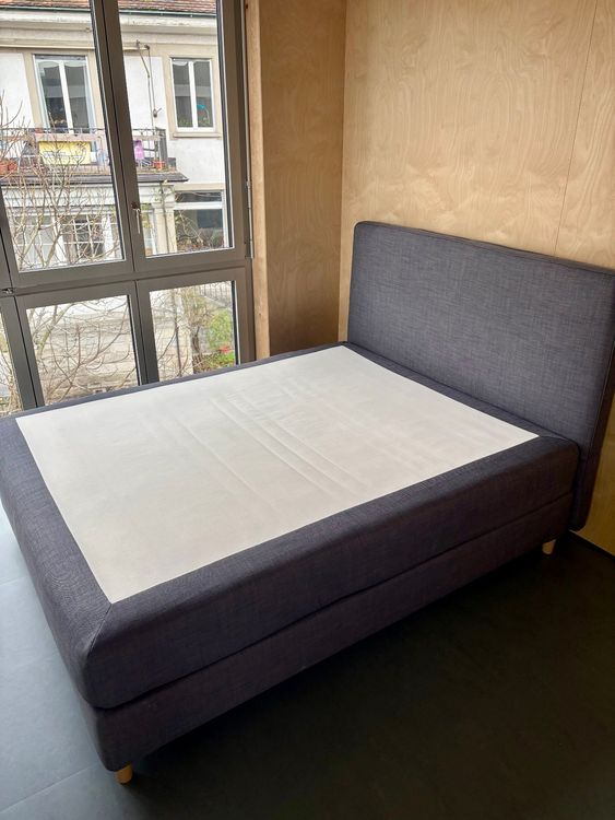 Boxspring Evenskjer Ikea 160x200 Kaufen Auf Ricardo