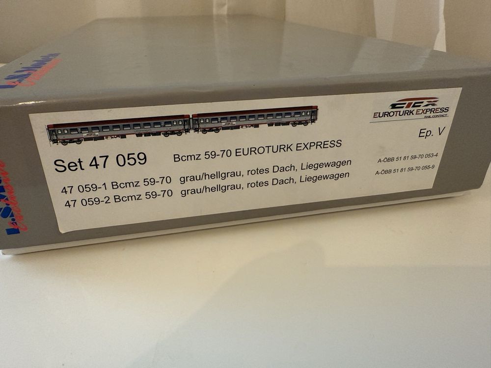 L.S.Models 47059 ÖBB LIEGEWAGEN Bcmz SONDERSERIE TURKEXPRESS (Neu und ...