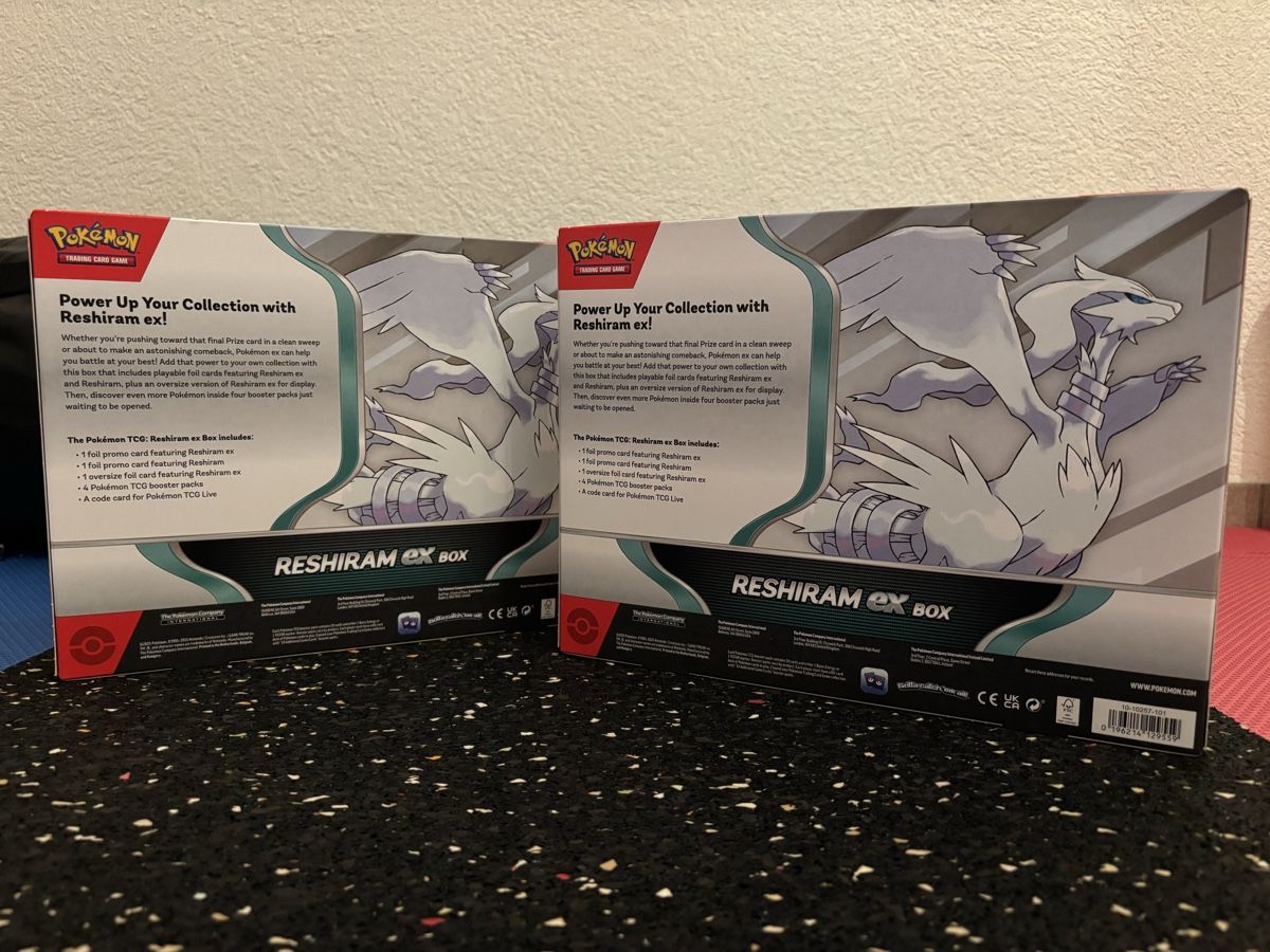 2x Reshiram EX Box (Neu und originalverpackt) in Brugg AG für CHF 67 ...