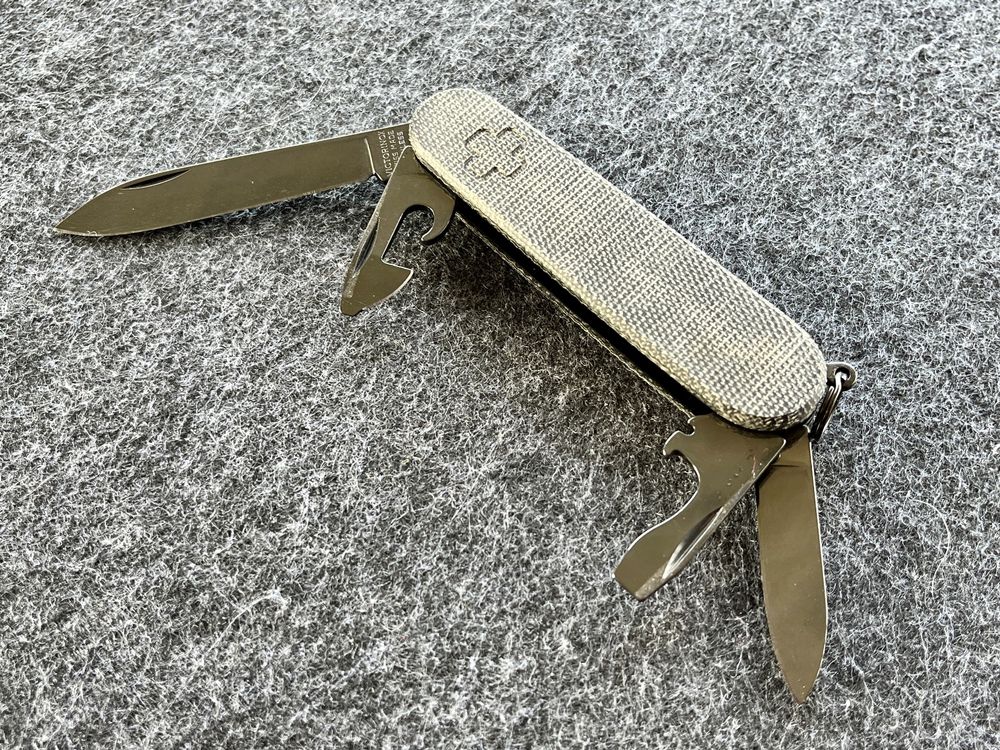 Victorinox Spartan PS, Daily Customs Green Micarta Scales (Neu (gemäss Beschreibung)) in ...