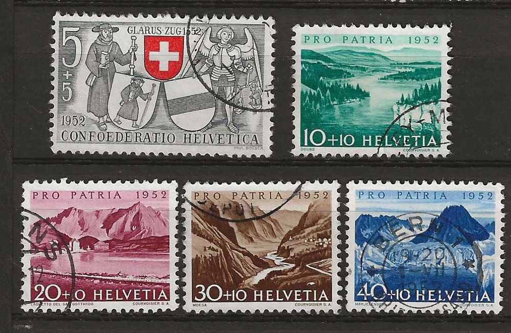 PP052 - Pro Patria 1952 obl. | Kaufen auf Ricardo