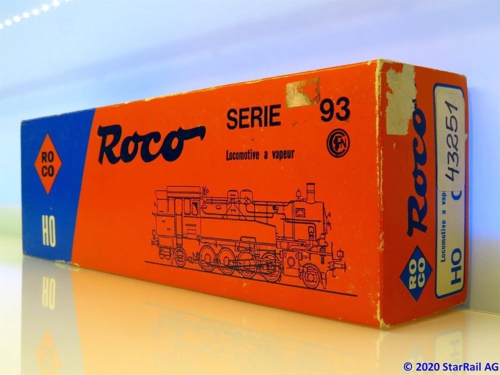 Roco 43251 BBÖ Dampflok Nr. 93058 Epoche III (Neu und originalverpackt ...