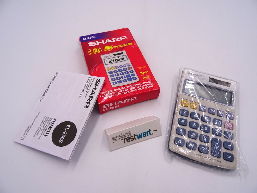 Taschenrechner EL-250S von SHARP (Neu (gemäss Beschreibung)) in Bülach für CHF 2 – mit Lieferung ...