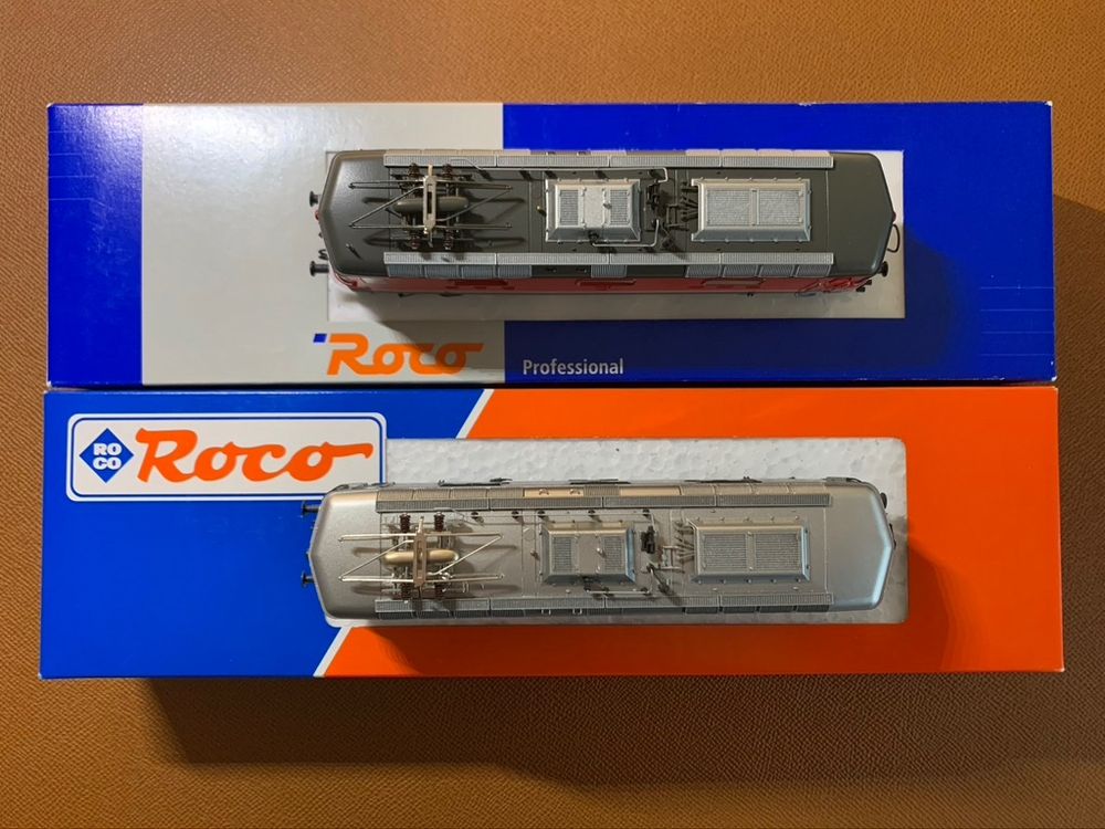 Roco H0 69845 & 69840 Re 8/8 2x 4/4 I-Serie SBB AC Digital (Neu (gemäss ...