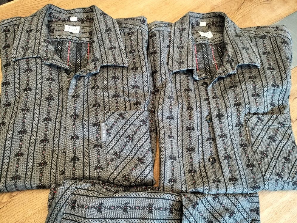 2 originale Edelweiss Hemden Herren Marke Jenni super Zustan (Gebraucht ...