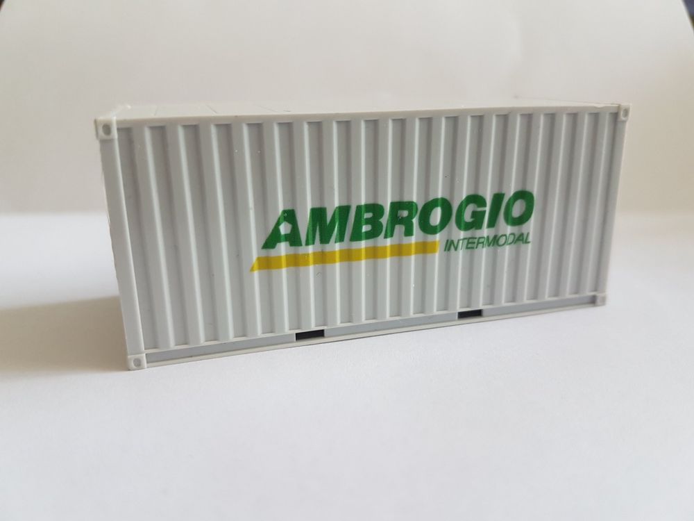 H0 20 ft. Container Ambroggio Intermodal | Kaufen auf Ricardo