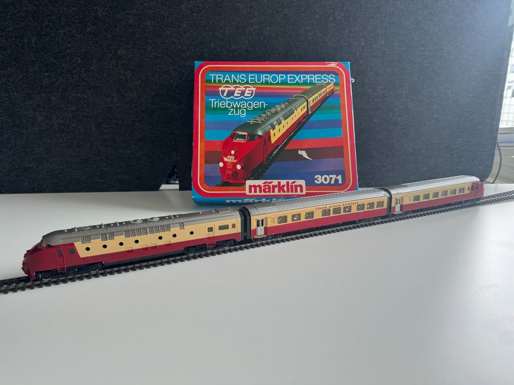 Märklin 3071 TEE Trans Europe Express Triebwagenzug | Kaufen auf Ricardo