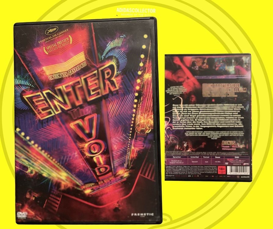 Enter The Void DVD-Skandalfilm von Gaspar Noé-Arthouse Drama (Gebraucht ...