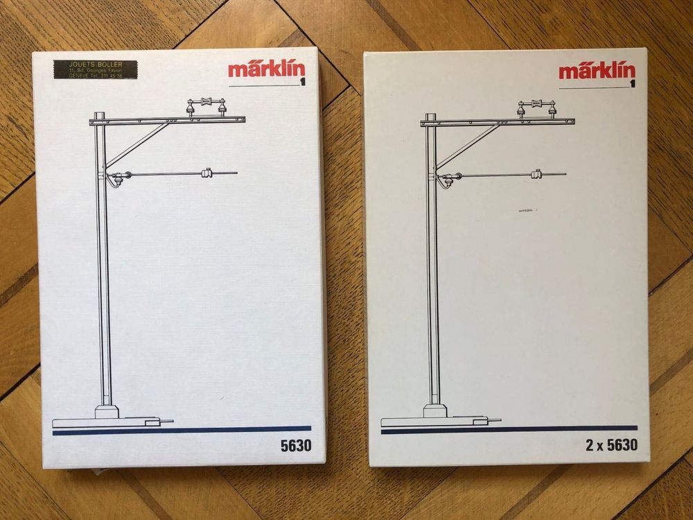 Märklin 1 - Lot de 4 poteaux 5630 | Kaufen auf Ricardo